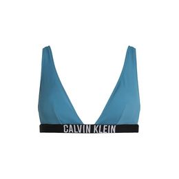Calvin Klein Swimwear Bikini Top 'Intense Power' female Blue size XL