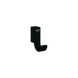 Grohe Bademantelhaken Selection einfach, phantom black (41216KF0)