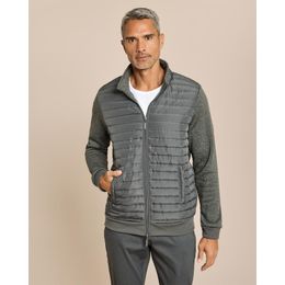 Gentlemen Selection Jacke Strickfleece-Stepp-Mix