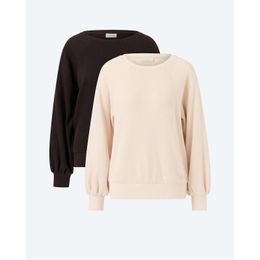 C'est Paris by C'est tout Doppelpack Sweatshirt mit Ballonarm