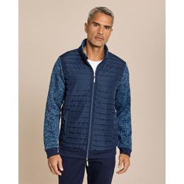 Gentlemen Selection Jacke Strickfleece-Stepp-Mix