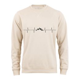 Cotton Prime Sweatshirt 'Berge' male Beige size S