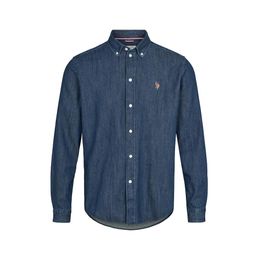 U.S. Polo Assn. Button Up Shirt 'Craig' male Blue size L
