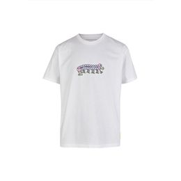 Cleptomanicx Shirt 'Classic Tee Worm' male White size S