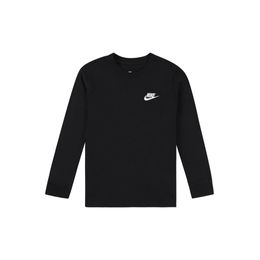 Nike Sportswear Shirt 'FUTURA' Jungen Gr&ouml;&szlig;e 122/128 schwarz / wei&szlig;
