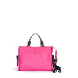 U.S. Polo Assn. Shopper Damen Gr&ouml;&szlig;e One Size ros&eacute; / schwarz