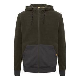 INDICODE Jeans Fleecejacke 'Lando' Herren Gr&ouml;&szlig;e M marine / anthrazit