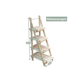 holz4home® Pflanzleiter/ Blumentreppe