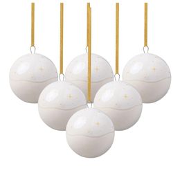 like. by Villeroy & Boch Ornamente Kugel Winter Glow 6er Set