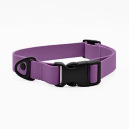 THE DOG IDEA Biothane Halsband mit Klickverschluss Grape XS