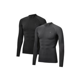 Danish Endurance Funktionsshirt Herren Gr&ouml;&szlig;e XL grau / schwarz