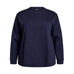 Flash By Zizzi Sweatshirt 'Vigga' Damen Gr&ouml;&szlig;e 9XL/10XL navy