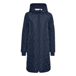 Kaffe Winterjacke Damen Gr&ouml;&szlig;e L dunkelblau