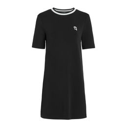 K by KARL LAGERFELD Karl Lagerfeld Kleid 'IKON' Damen Gr&ouml;&szlig;e 36 schwarz / wei&szlig; Winterkleid