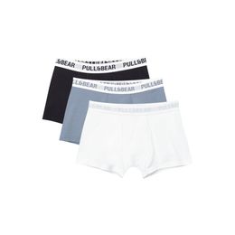 Pull&Bear Pull&bear Boxershorts Herren Gr&ouml;&szlig;e M opal / hellgrau / schwarz / wei&szlig;