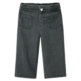 Topomini Baby Wide-Leg-Jeans mit Paperbag-Bund