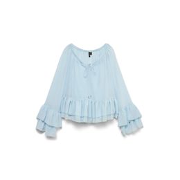 V&eacute;ro Moda Vero Moda Bluse 'VMCamillle' Damen Gr&ouml;&szlig;e XS himmelblau
