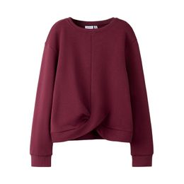 name it Sweatshirt M&auml;dchen Gr&ouml;&szlig;e 134/140 purpur