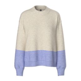 Pieces Pullover 'PCIvy' Damen Gr&ouml;&szlig;e L hellgrau / lilameliert