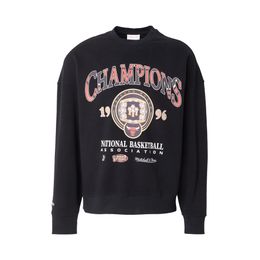 Mitchell & Ness Mitchell & Ness Sweatshirt 'NBA 96 CHAMPIONSHIP RINGS BULLS' Herren Gr&ouml;&szlig;e M dunkelgrau / lachs / schwarz / wei&szlig;