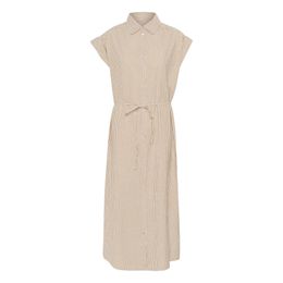 Saint Tropez Kleid 'Kira' Damen Gr&ouml;&szlig;e 44 beige Winterkleid