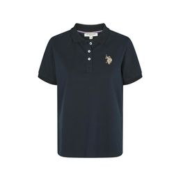 U.S. Polo Assn. Polo 'UWHariet' Damen Gr&ouml;&szlig;e M beige / saphir