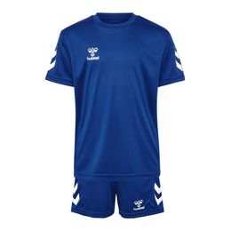 Hummel hmlLOGO Training Set Kids Blau F7045, Größe 8 (128), Kinder, Kinder - 11teamsports