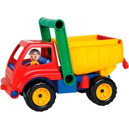 Spielzeug-Kipper LENA "Aktive", bunt, Spielzeugfahrzeuge, KinderB:14cm H:19cm T:27cm, inklusive Spielfigur; Made in Europe, B:14cm H:19cm T:27cm