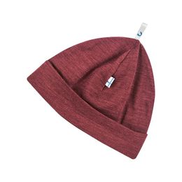 Finkid M&uuml;tze "HITTI WOOL" in Rot - 39% | Gr&ouml;&szlig;e 52 cm | Baby-muetzen