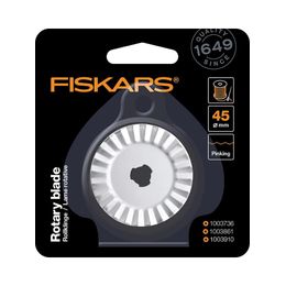 Fiskars Ersatzklinge mit Einkerbungen in Silber - &Oslash; 4,5 cm - 10% | Weitere-haushaltshelfer