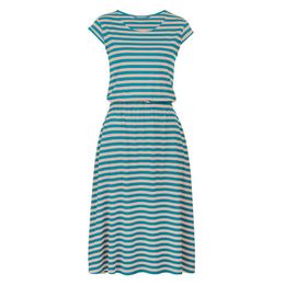 Finside Kleid "Mekko" in Türkis/ Beige - 33% | Größe 38 | Damen-kleider