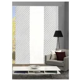 Schiebegardine Home Wohnideen "MARPENT 3er SET" Gr. 1, grau, B:60cm H:245cm, Polyester, Gardinen, Schiebevorhang Digidruck 3er Set MARPENT