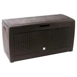 Aufbewahrungsbox Prosperplast "Matuba, TOPSELLER", braun, B:119cm H:60cm T:48cm, Aufbewahrungsboxen, Aufbewahrungsbox, 310 l Fassungsverm&ouml;gen, einfache Montage, mit Rollen