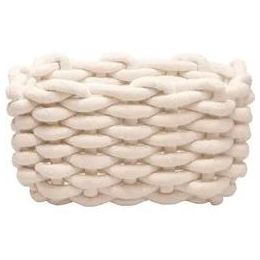 Aufbewahrungsbox Kleine Wolke "Fellone", beige (natur), B:14cm H:10cm T:19cm, Baumwolle, Polyester, Aufbewahrungsboxen