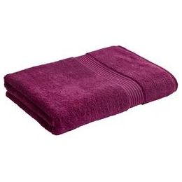 Badetücher Christy "SUPREME", lila (raspberry), B:90cm L:165cm, Walkfrottier, Obermaterial: 100% Baumwolle, Handtücher, Premium-Badetücher in Luxusqualität, 650g/m2, 90x165cm, 2er Set