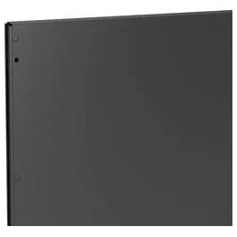 Hochbeet-Verkleidung BioHort "Paneelpaket MIDI", grau (dunkelgrau, metallic), B:94cm H:61cm, Stahlblech, Abdeckblenden, BxH: 94x61 cm