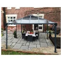 Pavillon PALRAM - CANOPIA "Martinique 5000", grau, B/H/T: 359cm x 285cm x 492cm, Pavillons, BxT: 359x492 cm