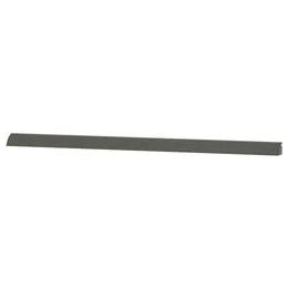 Abschlussleiste KOCHSTATION "KS-Scafa", schwarz (stahl dunkel), 400cm, Kunststoff, Wandabschlussleisten, in verschiedenen Breiten, St&auml;rke 3,1 cm