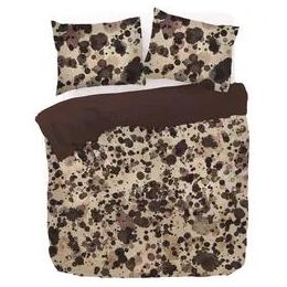 Bettw&auml;sche Kayori "Nihon", beige (natur), B/L: 155cm x 220cm, 1 Stk., 1 Stk., Mako-Satin, B/L: 80cm x 80cm, 2 Stk., Mako-Satin, Obermaterial: 100% Baumwolle, Bettw&auml;sche, Bettw&auml;sche, 100% reiner Bio-Baumwoll-Satin