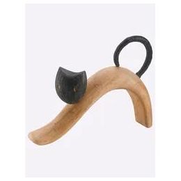 Dekofigur Heine HOME, schwarz (natur, schwarz), B:35cm H:25,5cm T:8,5cm, Dekofiguren
