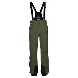 Skihose Killtec "KSW 100 ENOSH MN SKI PNTS", Herren, Gr. XL, Normalgrößen, waldmeister, Oberstoff: 100% Polyester, Futter: 100% Polyester, Füllung: 100% Polyester (recycelt), Hosen, Wind- und wasserdichte Skihose, verstellbar, mit Schneefängen