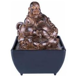 Buddhafigur PAJOMA "Buddha", schwarz, Dekofiguren