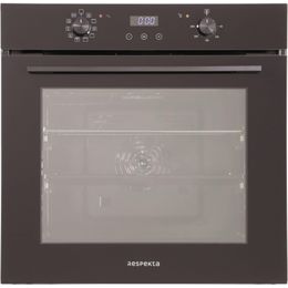 respekta Backofen "Julius", Energieeffizienz: A+ (A+++-D), schwarz, B:59,5cm H:59,5cm T:57,5cm, Backöfen
