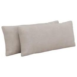 Sit & More Auflagekissen SIT & MORE "Emely", grau (elefant), B:65cm H:25cm T:10cm, 100% Polyester, Polsterauflagen