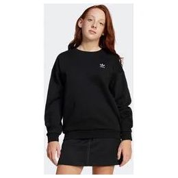 Sweatshirt Adidas ORIGINALS "BOYFRIEND CREW", Kinder, Gr. 146, schwarz, Obermaterial: 70% Baumwolle, 30% Polyester, Rundhals, Sweatshirts