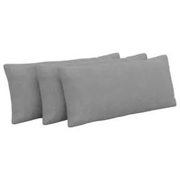 Sit & More Auflagekissen SIT & MORE "Emely", grau, B:65cm H:25cm T:10cm, 100% Polyester, Polsterauflagen