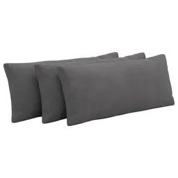 Sit & More Auflagekissen SIT & MORE "Emely", grau, B:65cm H:25cm T:10cm, 90% Polyester, 10% Polyamid, Polsterauflagen