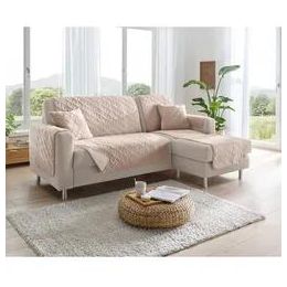 Tagesdecke Gr. 2, beige, B:45cm L:200cm, 100% Polyester, Tagesdecken