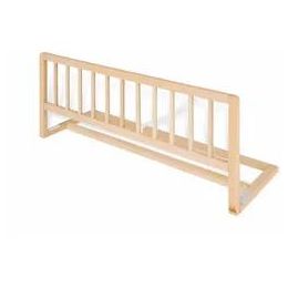 Bettschutzgitter Pinolino "Classic", Baby, Gr. B/H/T: 90cm x 36cm x 32cm, braun (buche unbehandelt), Massivholz, Schutzgitter, Buche unbehandelt
