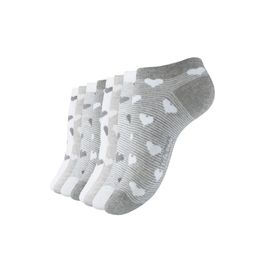 Vincent Creation Socken Damen Gr&ouml;&szlig;e 35/38 grau / dunkelgrau / graumeliert / wei&szlig;